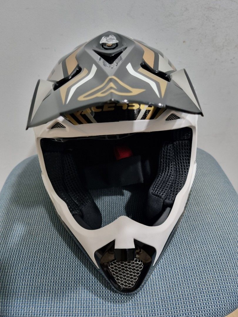 Acerbis Full face Helmet, Motorcycles, Motorcycle Accessories on Carousell