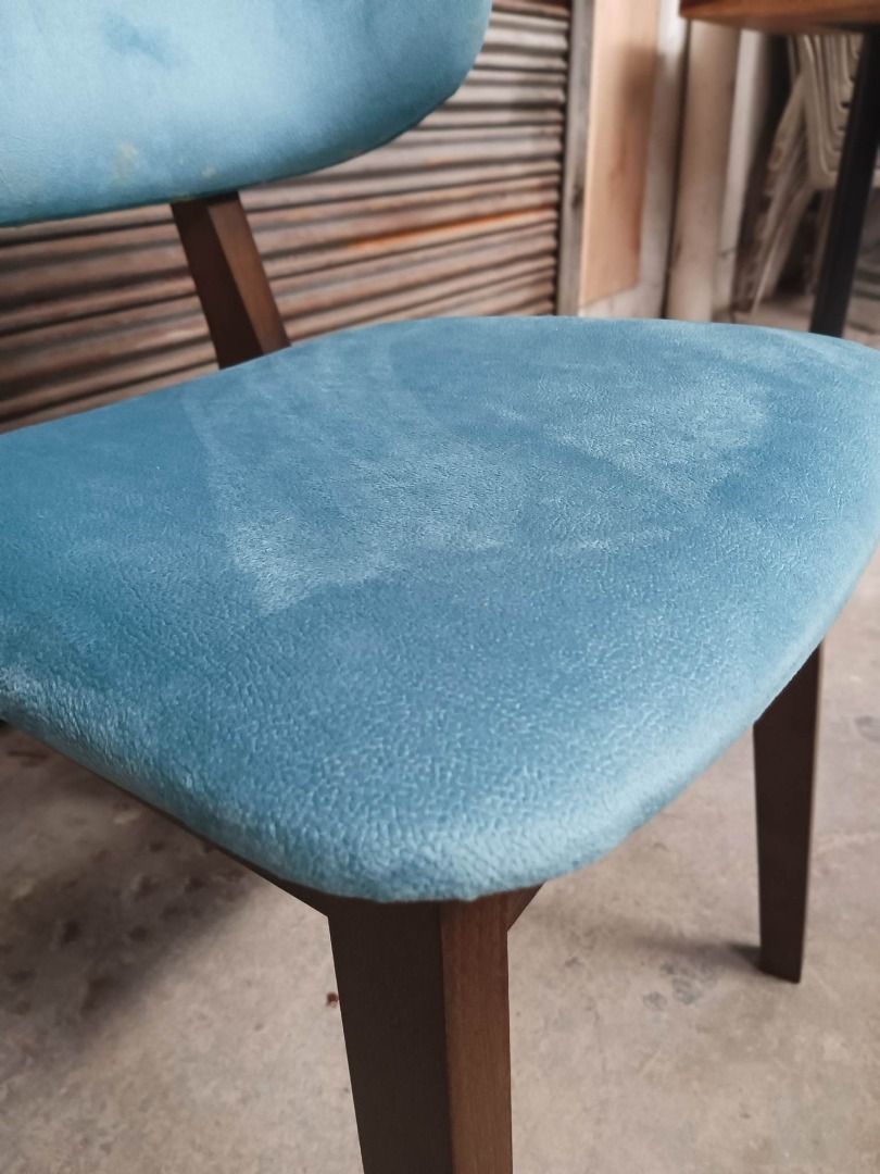 AJRAM Doris Petra Blue - Dining Chair, Furniture & Home Living ...