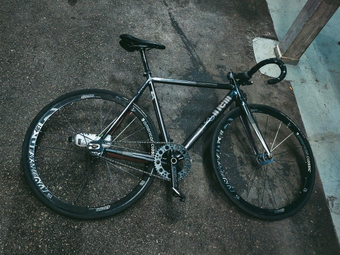 American classic 420 aero fixie wheelset, Sports Equipment, Bicycles ...