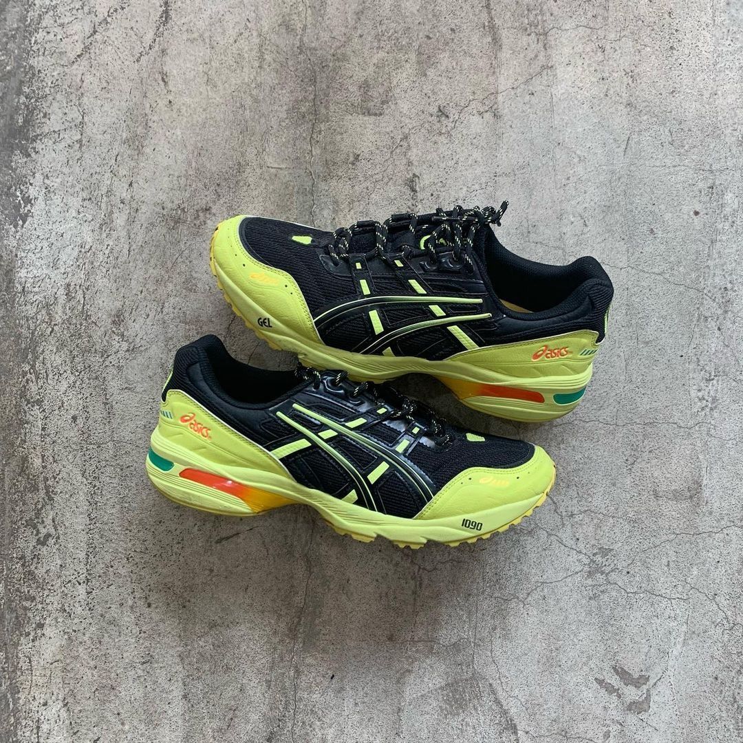 Asics Gel-1090 x IAB Studio AI-2 Yellow/Black not Kiko Kostadinov Brain ...