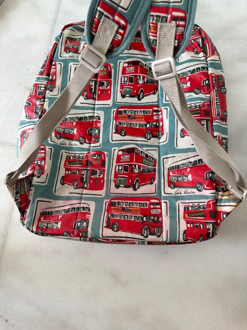 Authentic Cath Kidston London bus backpack, Women's Fashion, Bags ...