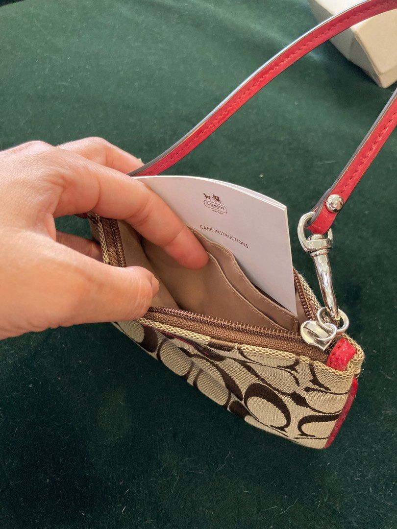 Authentic Coach small purse, Luxury, Bags & Wallets on Carousell