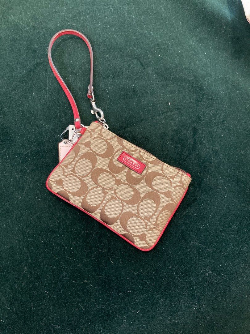 Authentic Coach small purse, Luxury, Bags & Wallets on Carousell