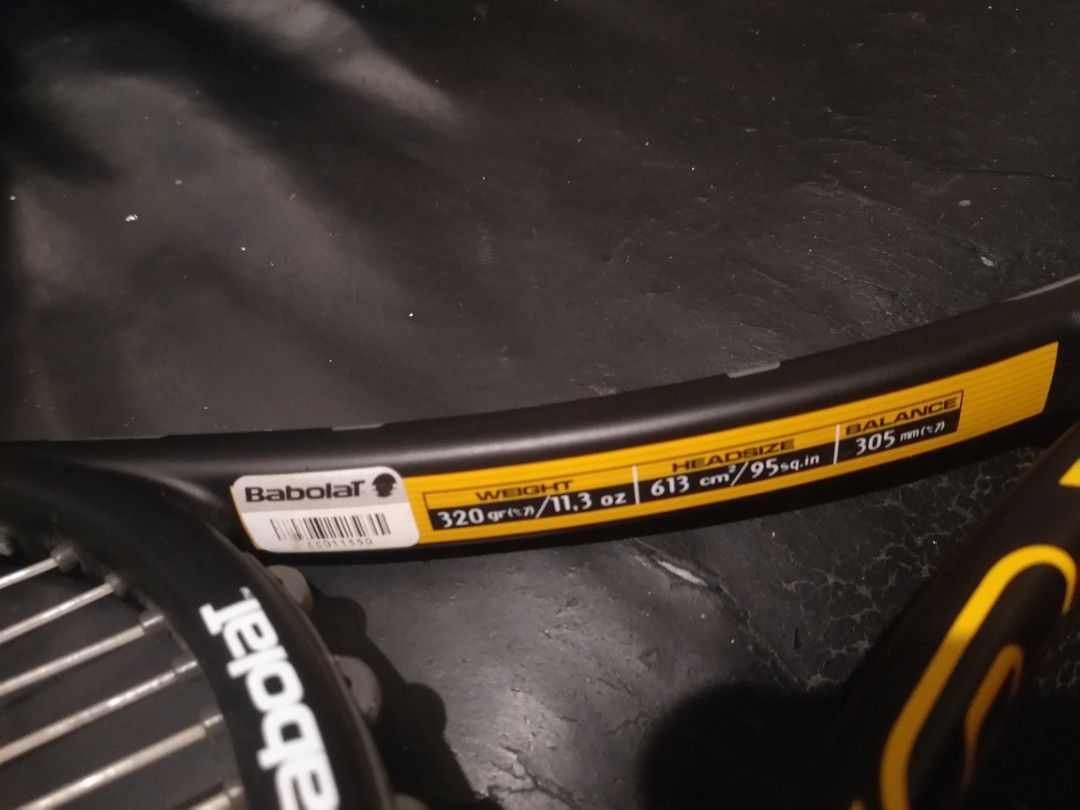 Babolat PURE STORM Ltd 網球拍 grip 4 1/4 #2 重320g Tennis racket, 運動產品, 運動與 ...