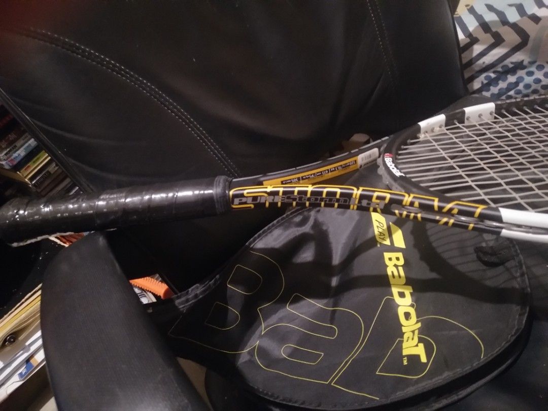 Babolat PURE STORM Ltd 網球拍 grip 4 1/4 #2 重320g Tennis racket, 運動產品, 運動與 ...