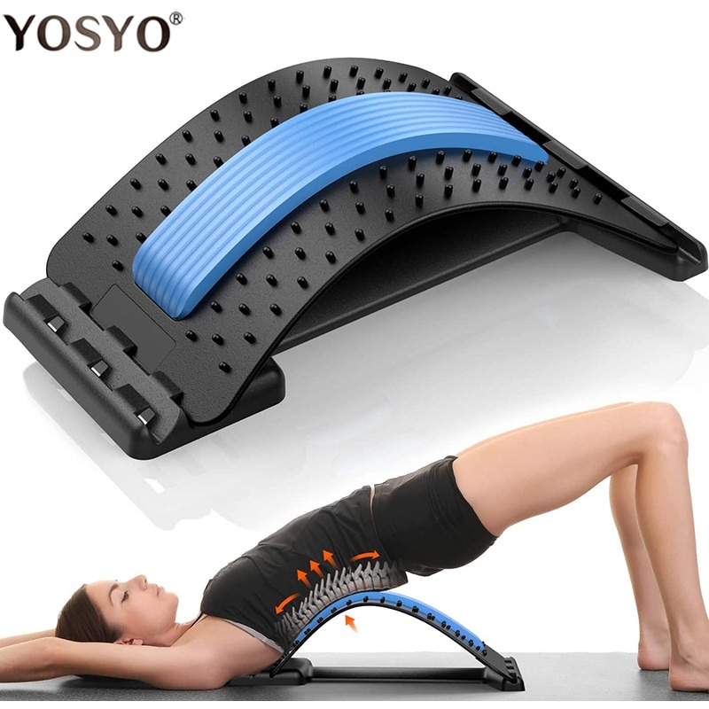 Back Stretcher Magnetotherapy Multi-Level Adjustable Back Massager ...