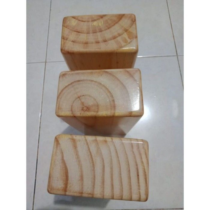 BALOK YOGA KAYU/YOGA BLOCK/BALOK/WOOD SOLID, Perabotan Rumah di Carousell