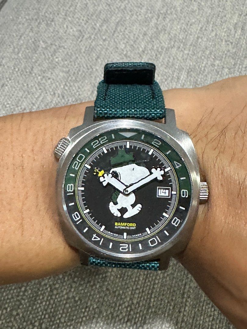 Bamford x Peanuts ‘Beagle Scout’ GMT HODINKEE, Luxury, Watches on Carousell