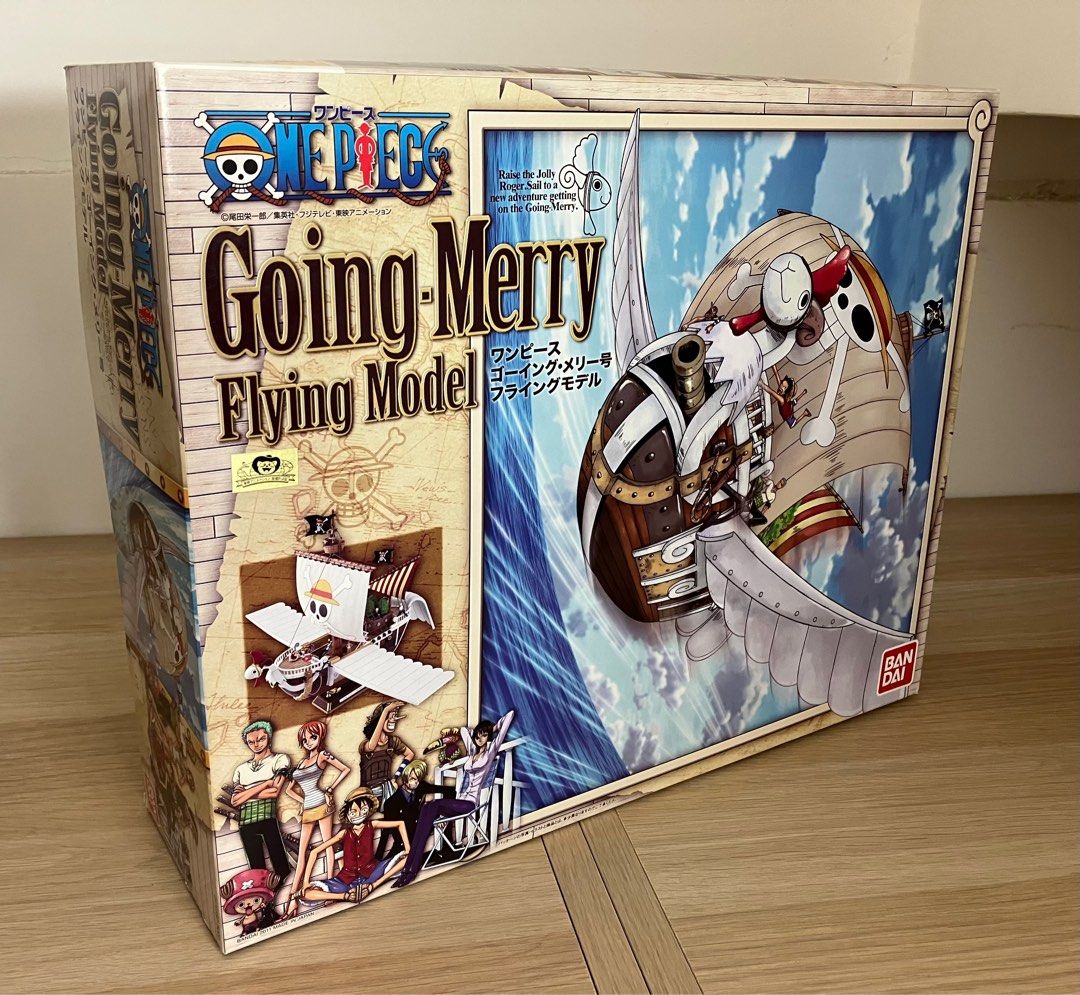 BANDAI One Piece 海賊王 千陽號 + 黃金梅利號 + 飛天版 模型 共3盒 Thousand Sunny / Going ...