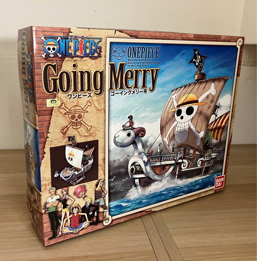 BANDAI One Piece 海賊王 千陽號 + 黃金梅利號 + 飛天版 模型 共3盒 Thousand Sunny / Going ...