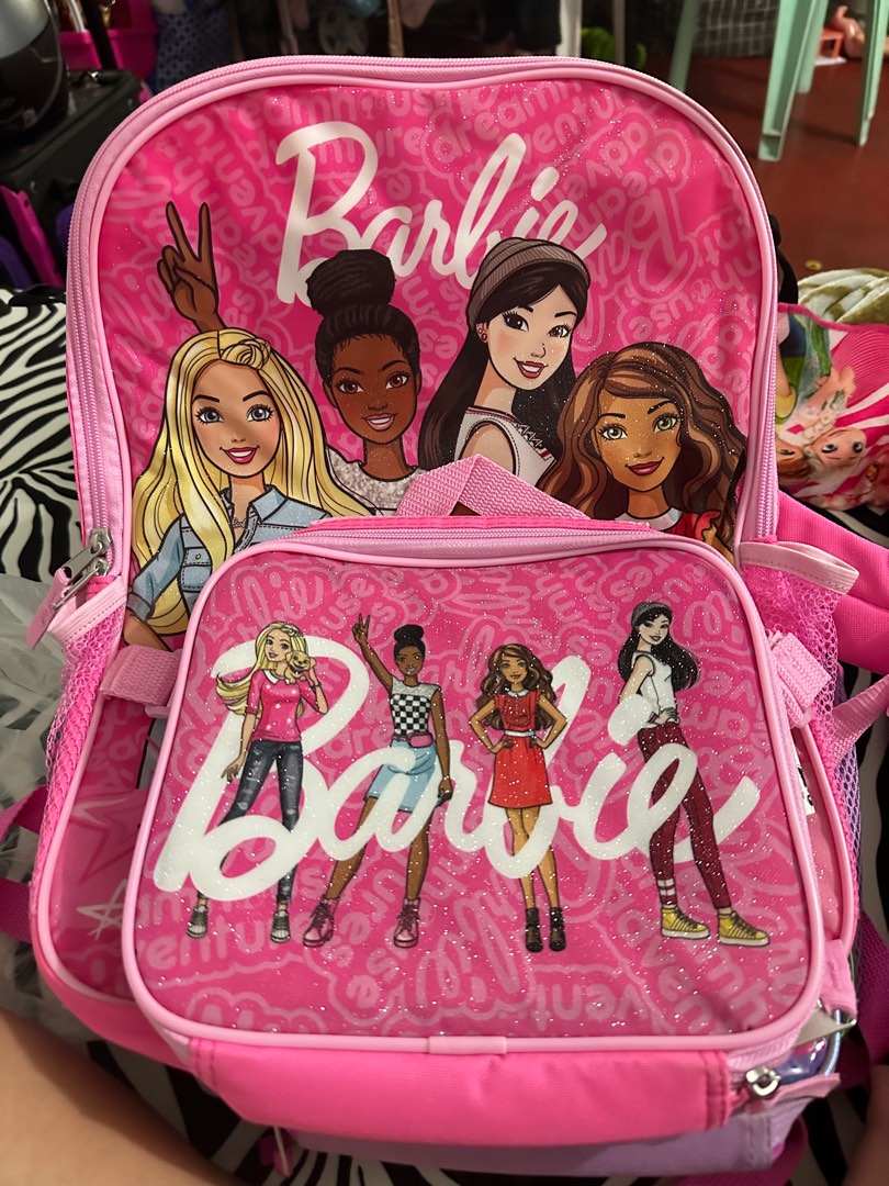 Barbie 2in1 Bag, Women's Fashion, Bags & Wallets, Backpacks on Carousell