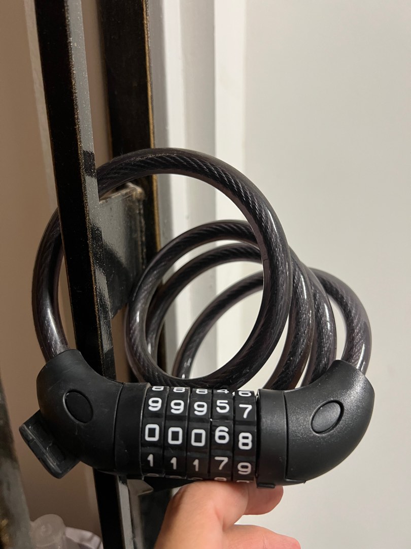 Bicycle number lock, Sports Equipment, Bicycles & Parts, Parts ...