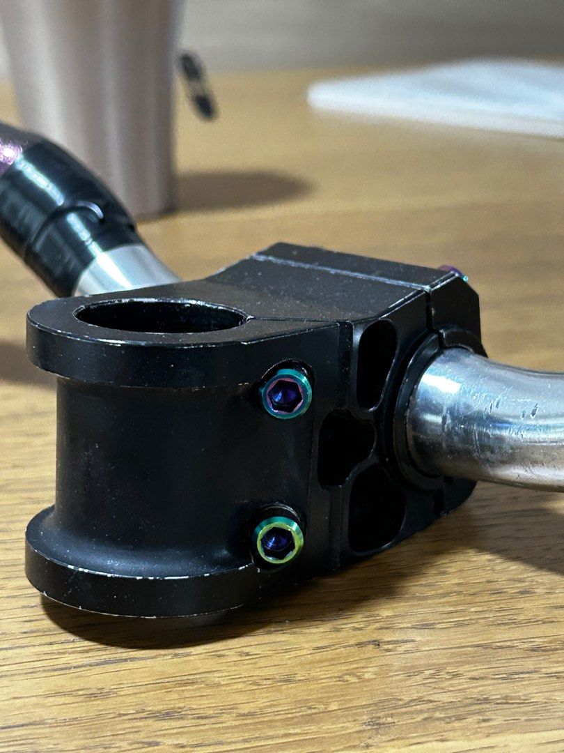 BMX Stem And Riser bar, Sports Equipment, Bicycles & Parts, Parts ...