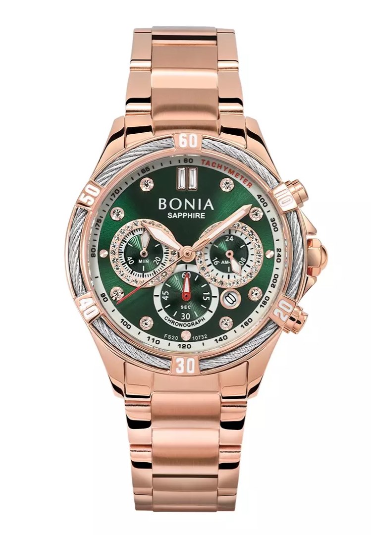 Bonia women chronograph, Luxury, Watches on Carousell