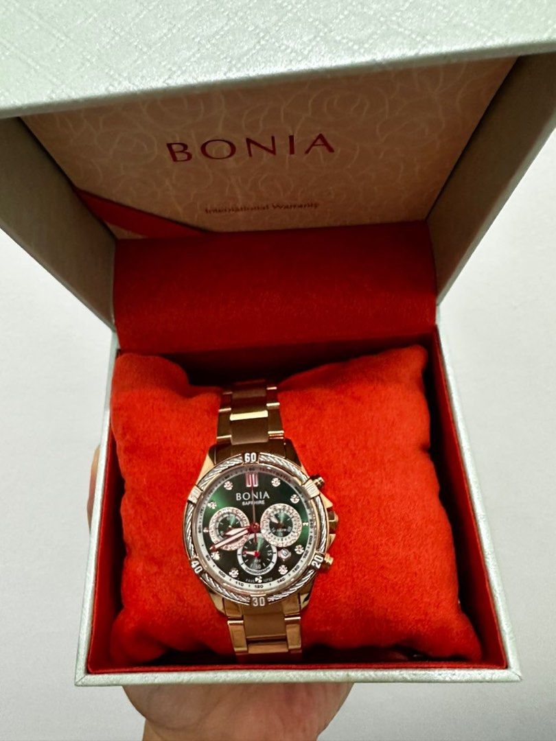 Bonia women chronograph, Luxury, Watches on Carousell