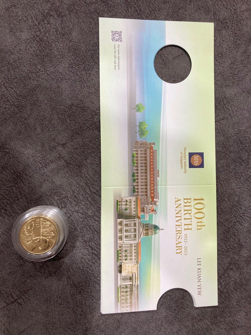 Brand New LKY LEE KUAN YEW 100th Birth Anniversary $10 Legal Tender ...