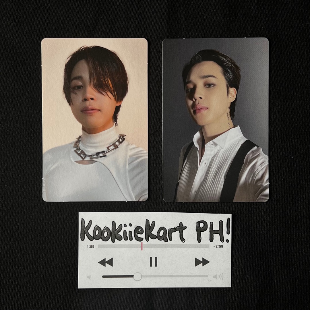 BTS Jimin Set ID: Chaos Photo-Folio Standard & Random Photocard on ...