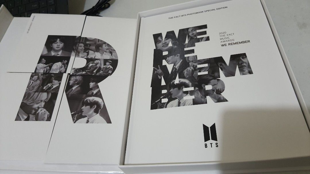 BTS The Fact Photobook Special Edition complete with poster TMA on ...