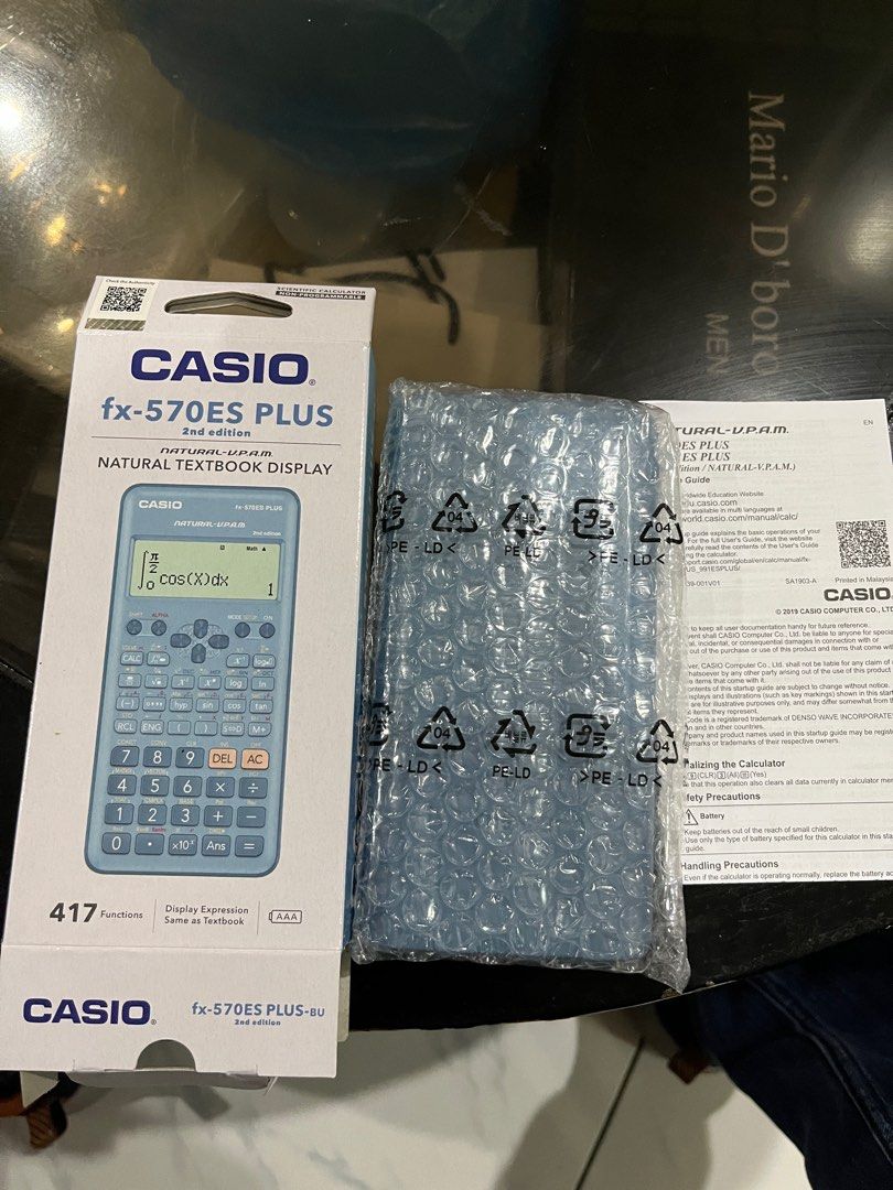 Casio Fx 570 es plus calculators for sale, Computers & Tech, Office ...