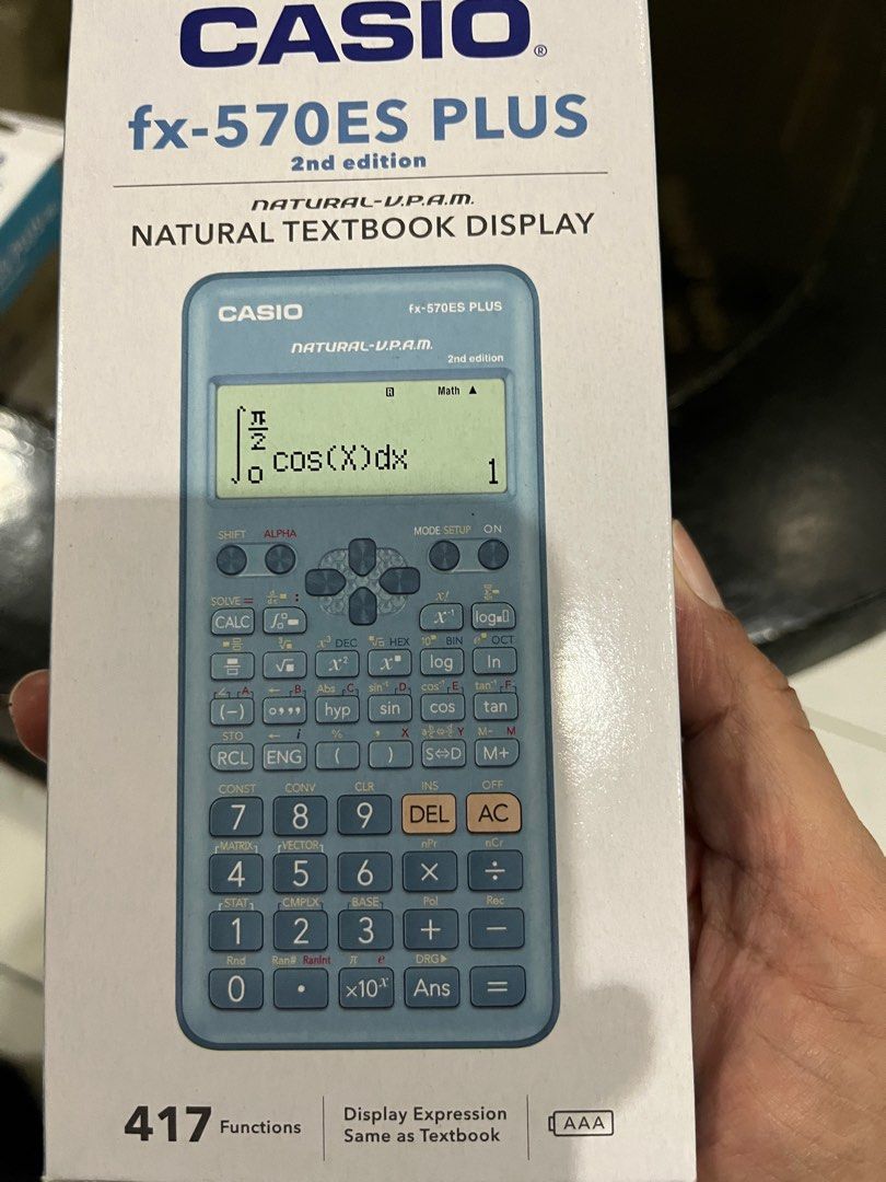 Casio Fx 570 es plus calculators for sale, Computers & Tech, Office ...