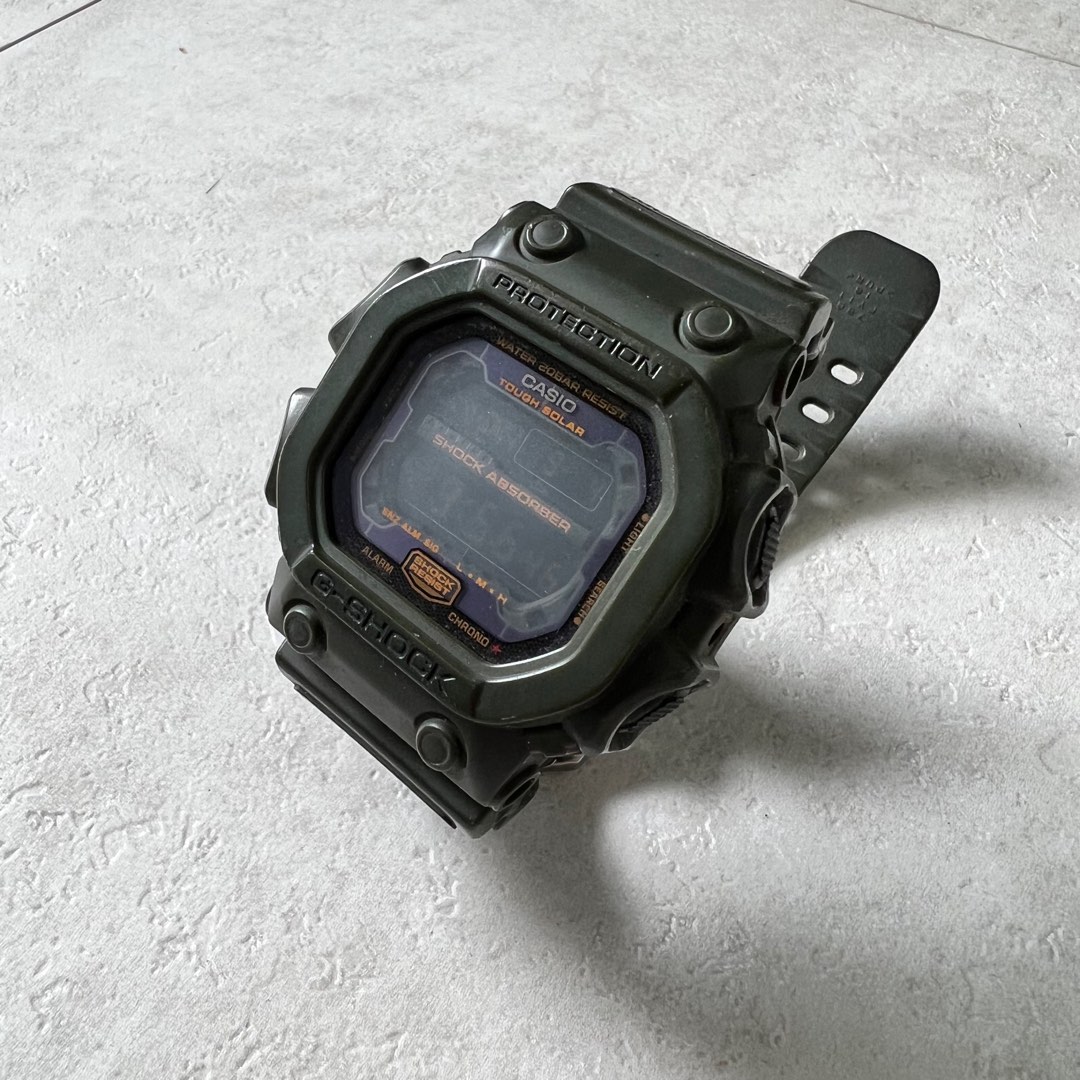 Casio G Shock King GX 56 KG Olive Green, Men's Fashion, Watches ...
