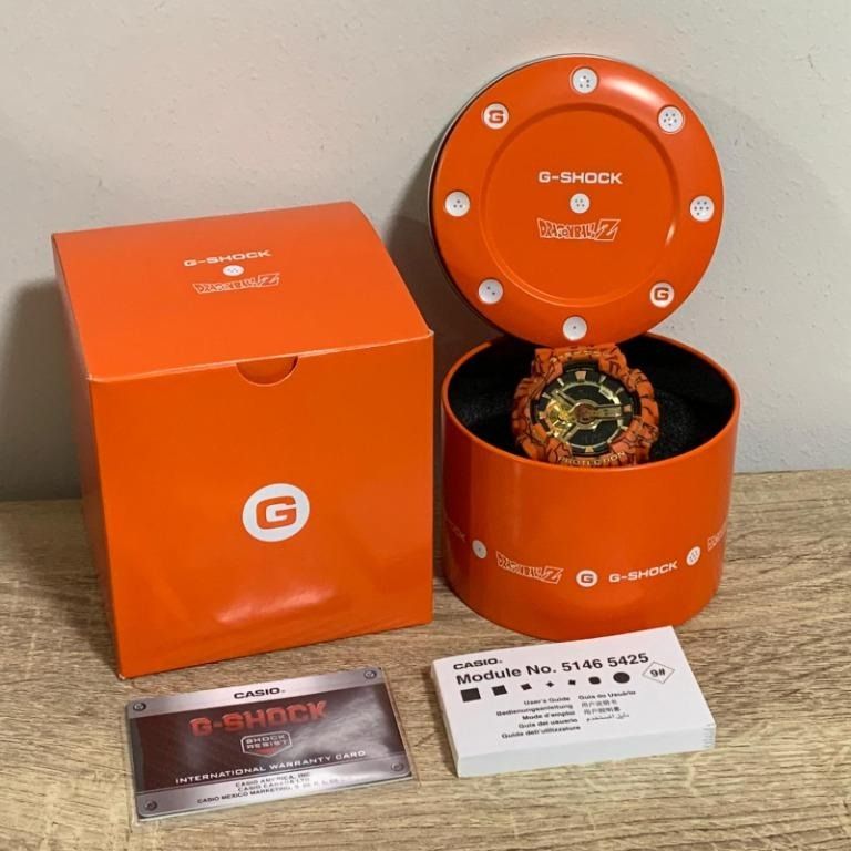 Casio limited edition Dragonball Dragon Ball Z G-shock Watch Original ...
