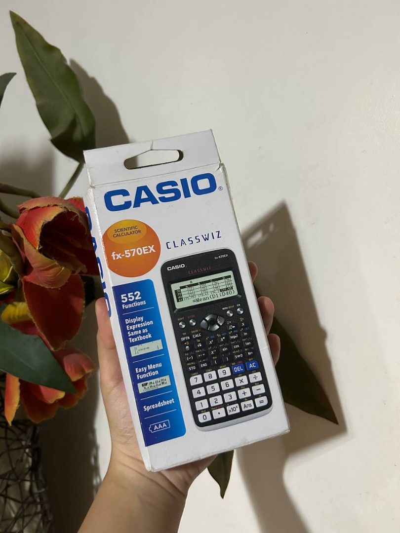 Casio Scientific Calculator fx-570EX, Computers & Tech, Office ...