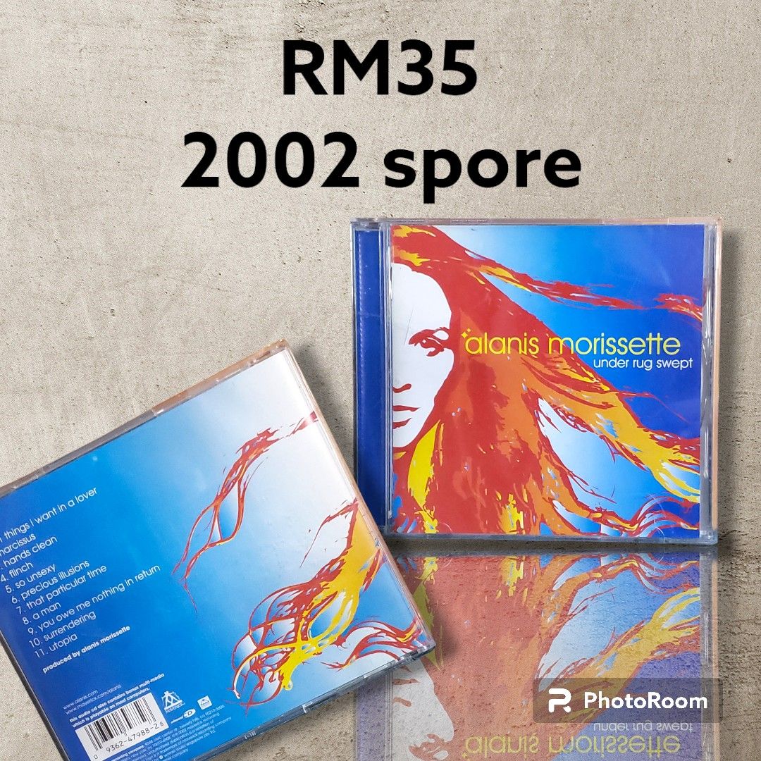 CD ALANIS MORISSETTE - UNDER RUG SWEPT 2002, Hobbies & Toys, Music ...