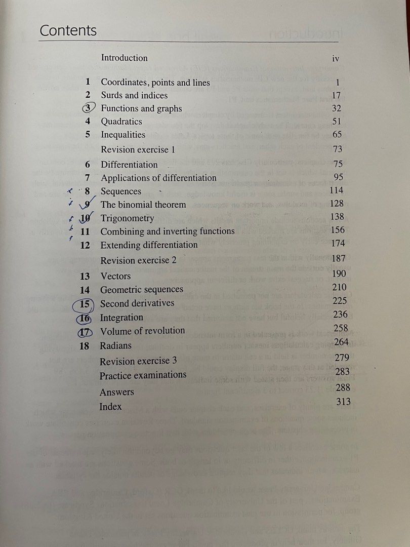 CIE A-Level Pure Maths 1 Reference Book, Hobbies & Toys, Books ...