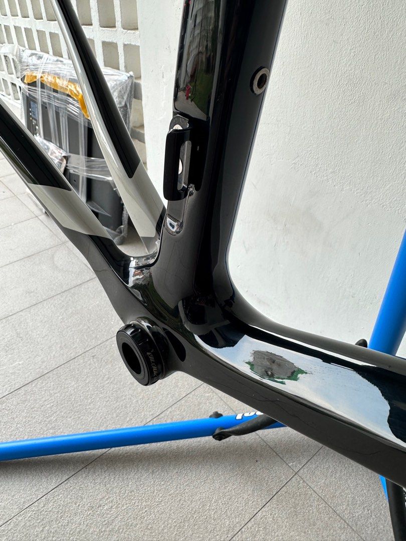 Cinelli Saetta full carbon road bike frameset size 54, Sports Equipment ...