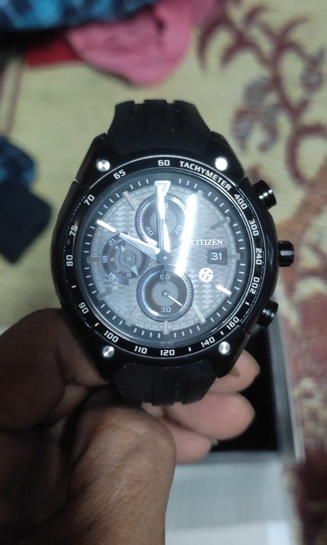 Made in japan Citizen Toyota 86 Black edition. Casio Rolex Rado Puma ...