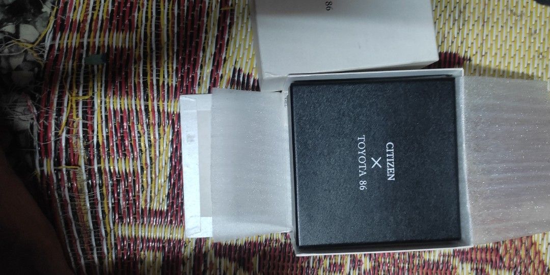 Made in japan Citizen Toyota 86 Black edition. Casio Rolex Rado Puma ...