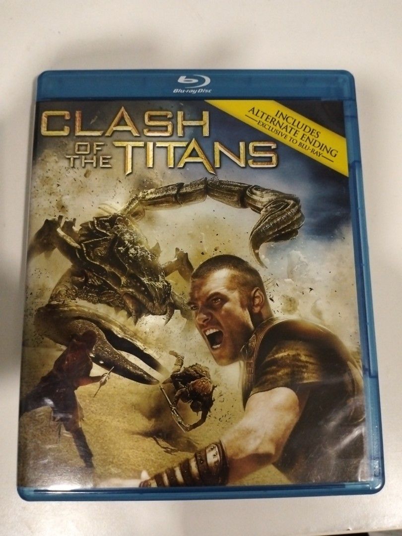 Clash Of The Titans (DVD & Blu-ray) Original, Hobbies & Toys, Music ...