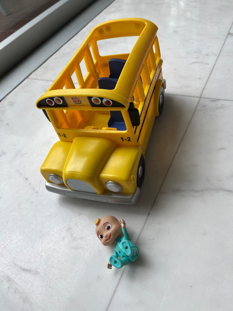 CoComelon Bus with sound and Baby, Babies & Kids, Infant Playtime on ...