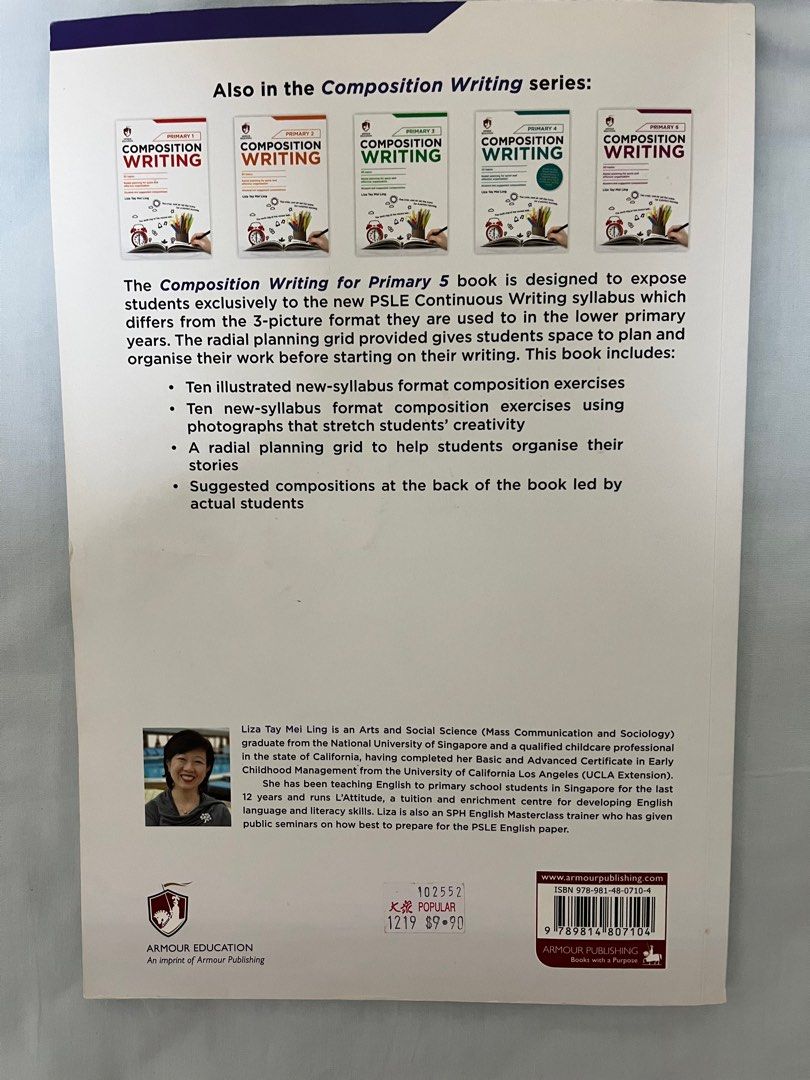 Composition writing P5 by Liza Tay Mei Ling, Hobbies & Toys, Books ...