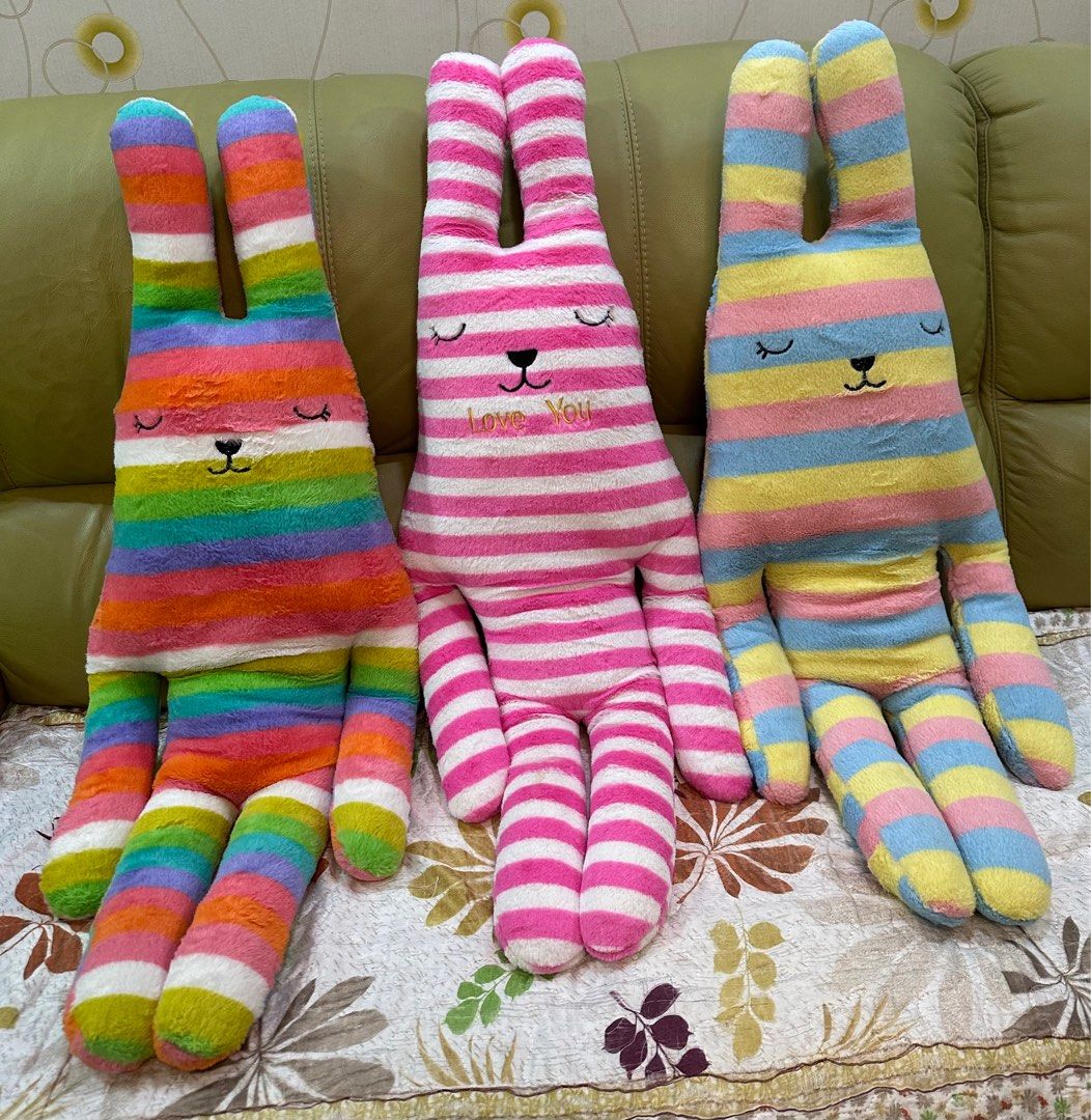 Craftholic hugging cushion rabbit (Large), Hobbies & Toys, Toys & Games on Carousell