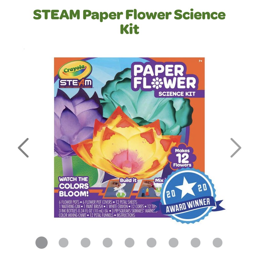 Crayola STEAM Paper Flower Science Kit, Hobbies & Toys, Toys & Games on ...