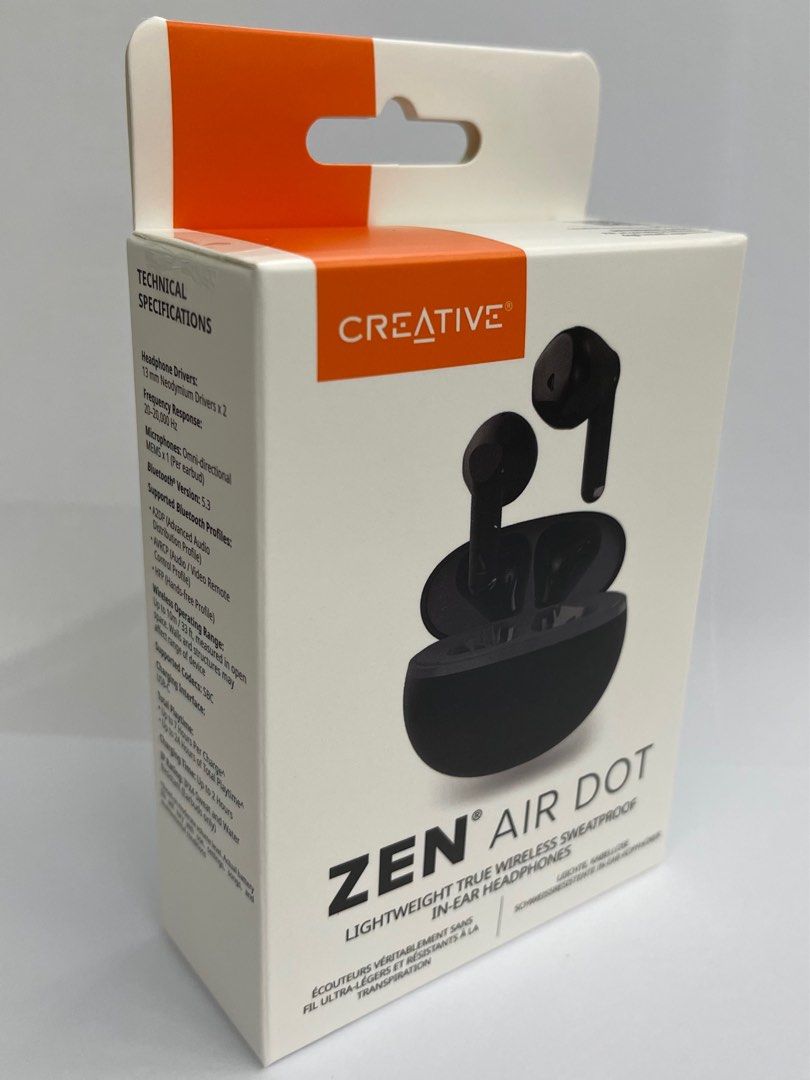 Creative Zen Air Dot, Audio, Earphones on Carousell