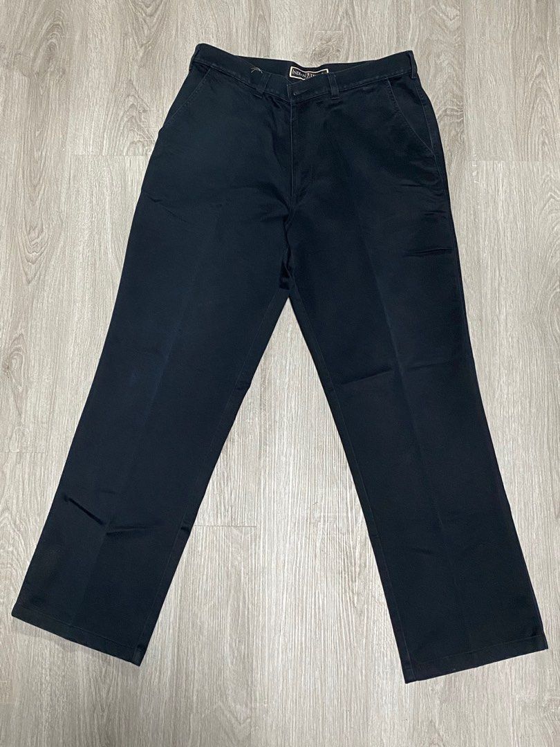 Dark blue chinos, Men's Fashion, Bottoms, Chinos on Carousell