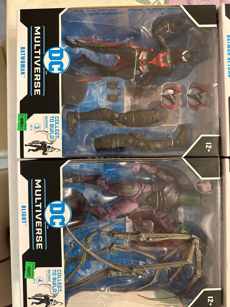 DC Multiverse Build A Action Figure Batman Beyond (Batman Beyond) Set ...