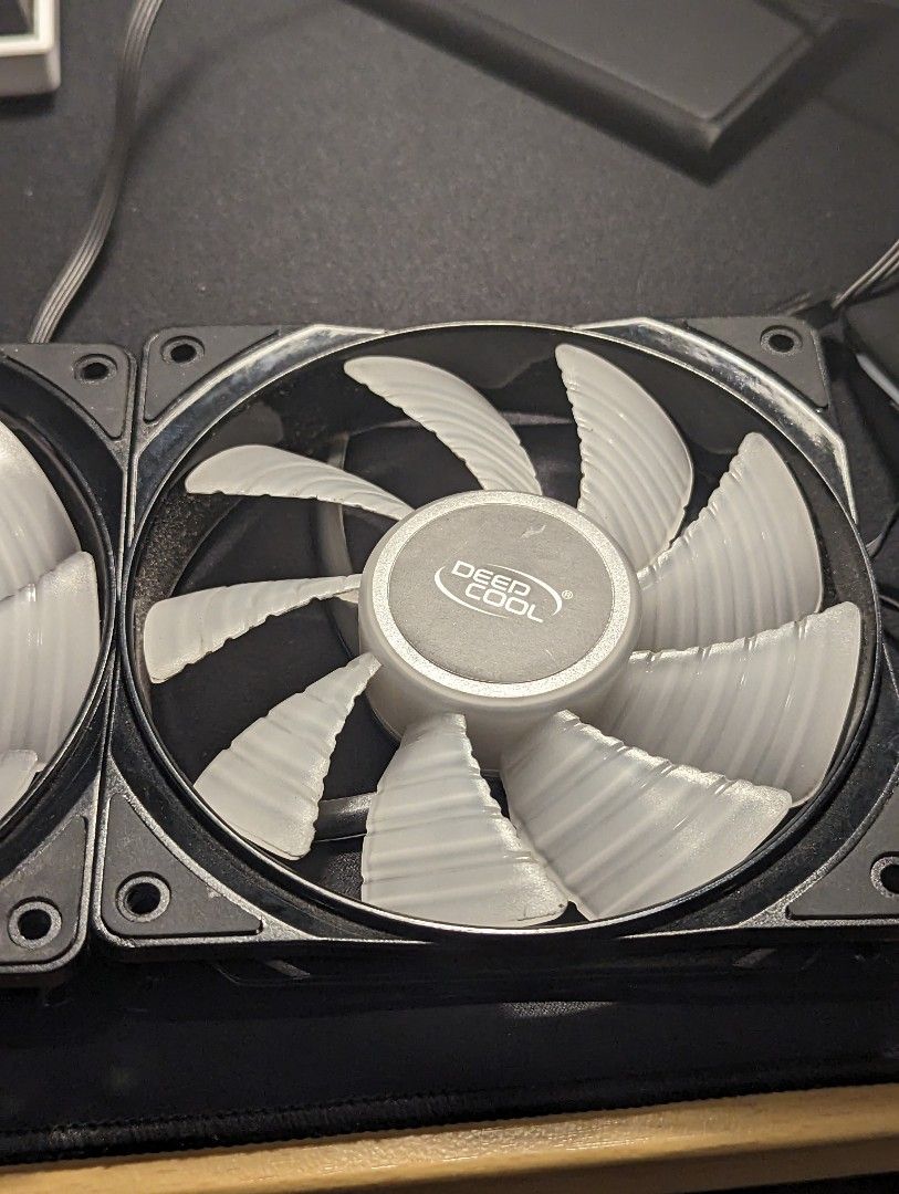 Deepcool Rf120 Rgb Fan With Controller Hub Set Of 3 Fans Computers And Tech Parts