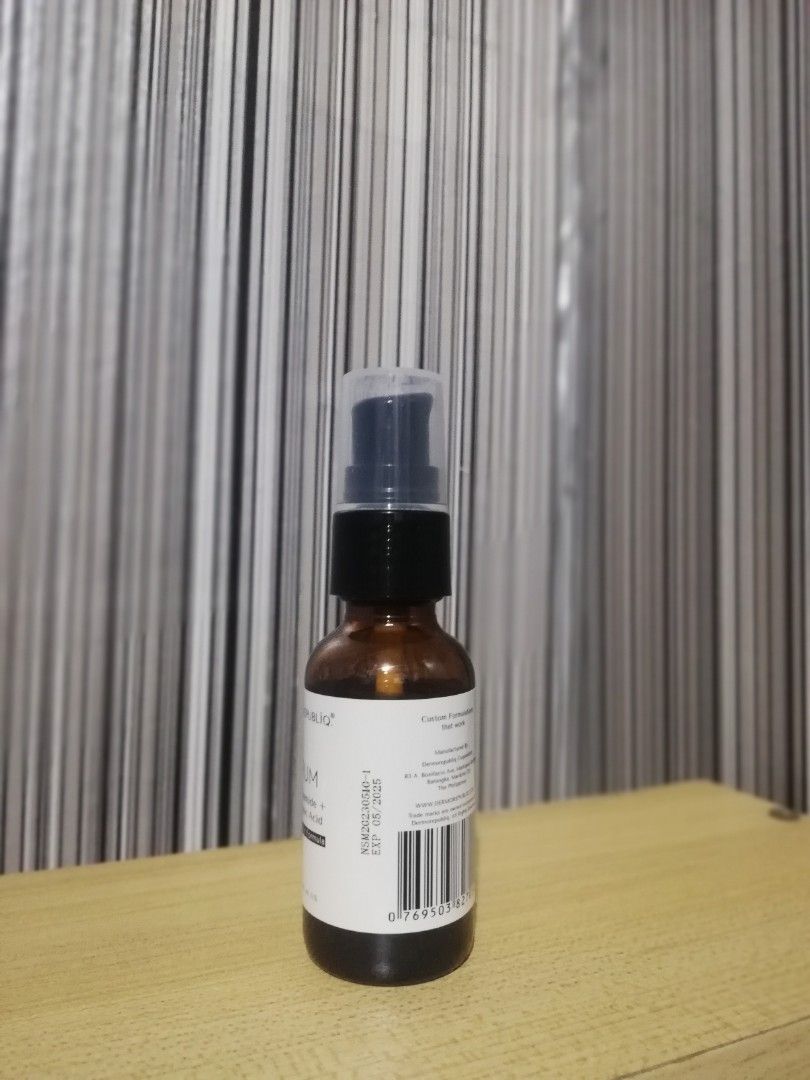 Dermorepubliq 5% Niacinamide + Hyaluronic Acid Sensitive Skin Formula Serum, Beauty & Personal ...