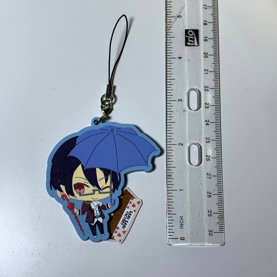 Diabolik Lovers Reiji Sakamaki Rubber Keychain Hobbies And Toys Memorabilia And Collectibles