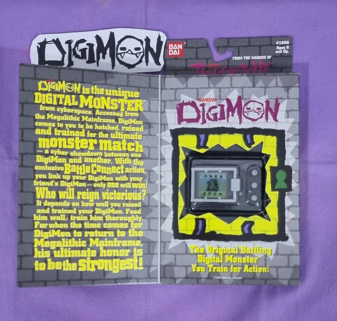 Digimon V1 Black TyraNo (Eng Ver) (1997) (US), Hobbies & Toys ...