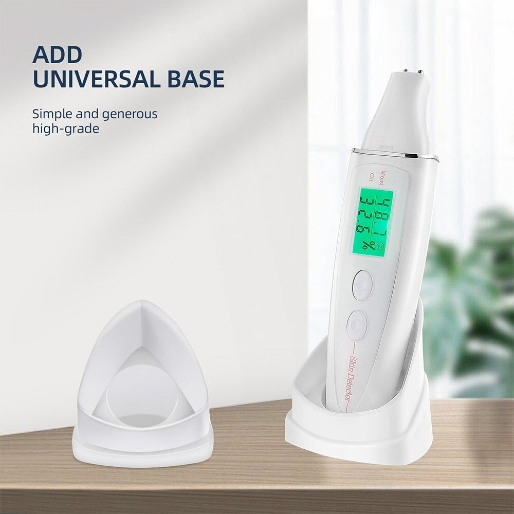 Digital Skin Tester Moisture Oil Test Meter Face Detector Facial Skin ...