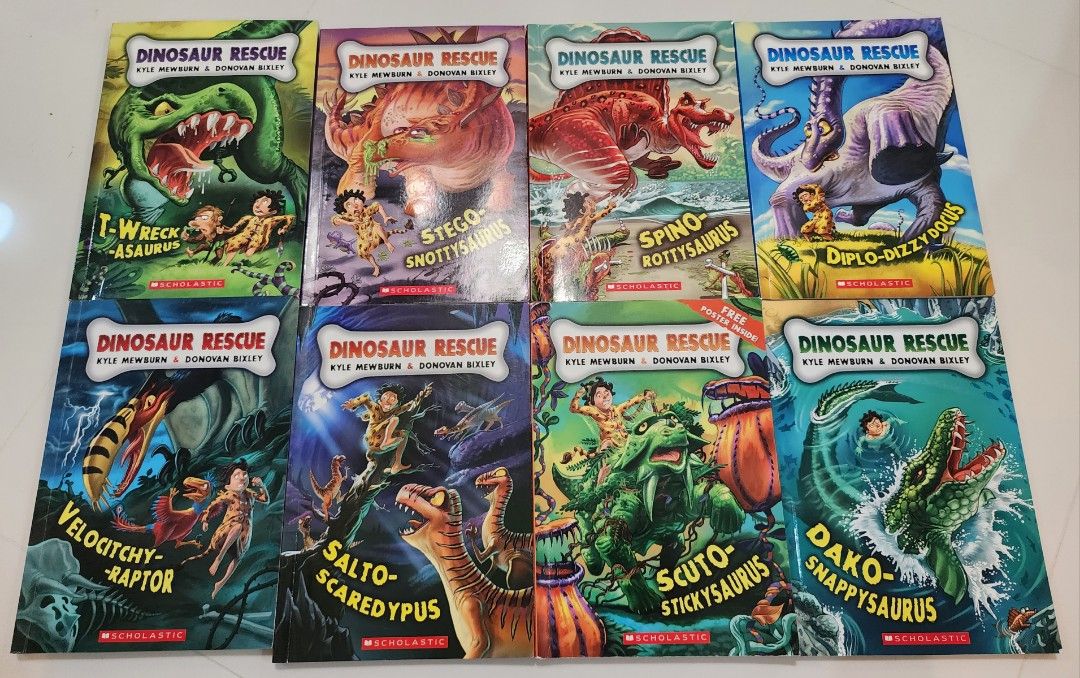 Dinosaur Rescue series, Hobbies & Toys, Books & Magazines, Children's ...