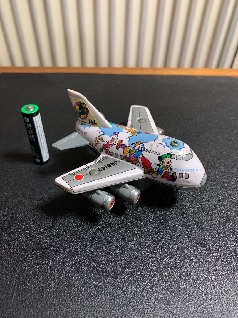 Disney JAL pullback toy airplane, Hobbies & Toys, Memorabilia ...