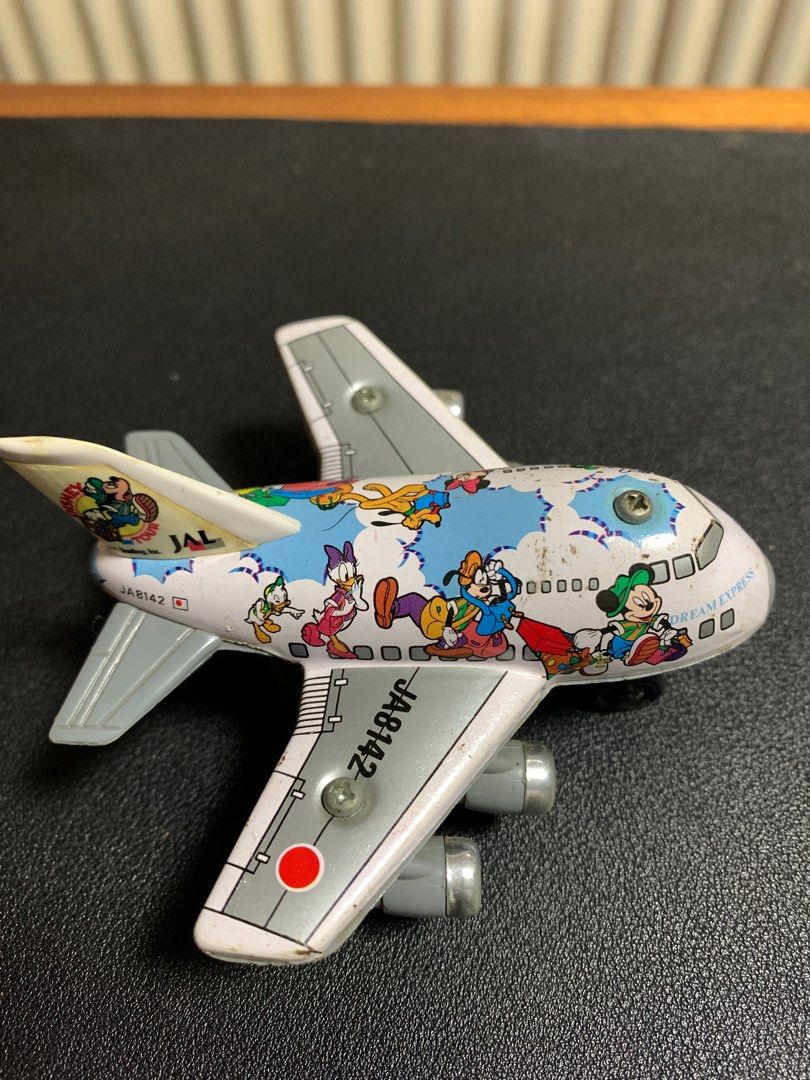 Disney JAL pullback toy airplane, Hobbies & Toys, Memorabilia ...