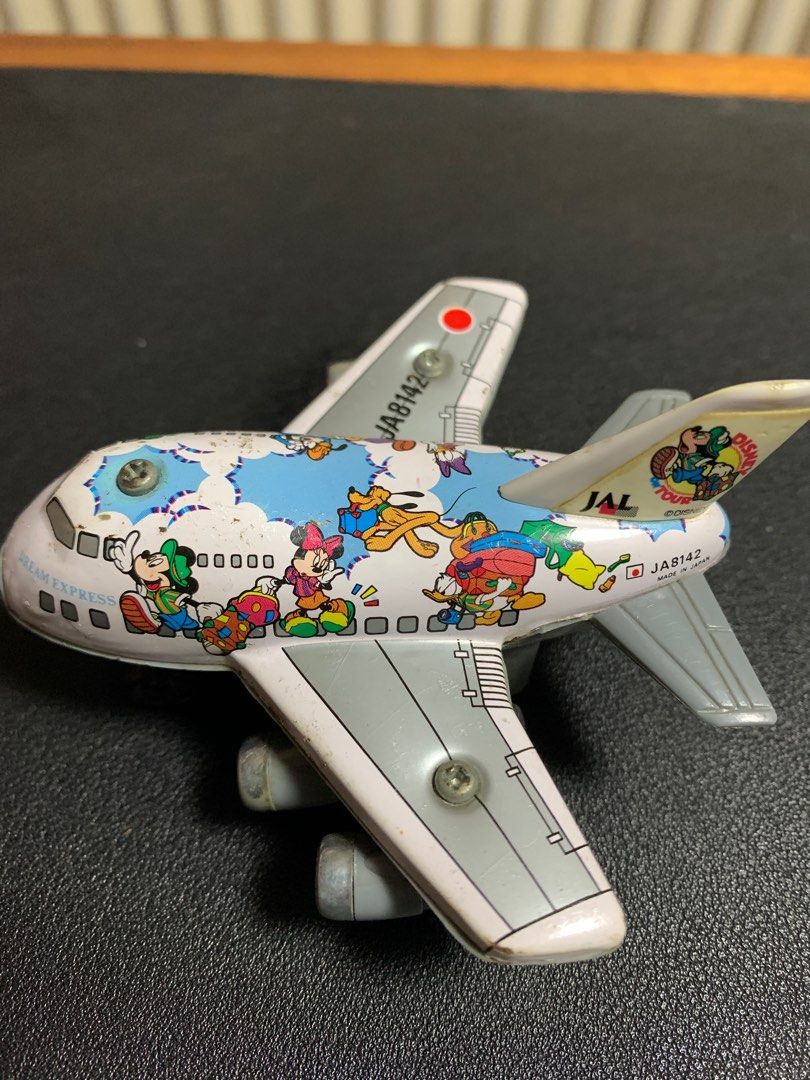 Disney JAL pullback toy airplane, Hobbies & Toys, Memorabilia ...