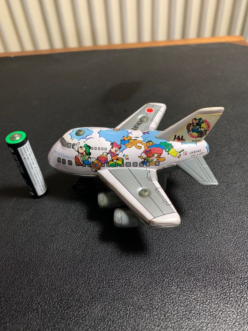 Disney JAL pullback toy airplane, Hobbies & Toys, Memorabilia ...